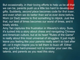 Amy tan page_1015 [autosaved] [autosaved] | PPT