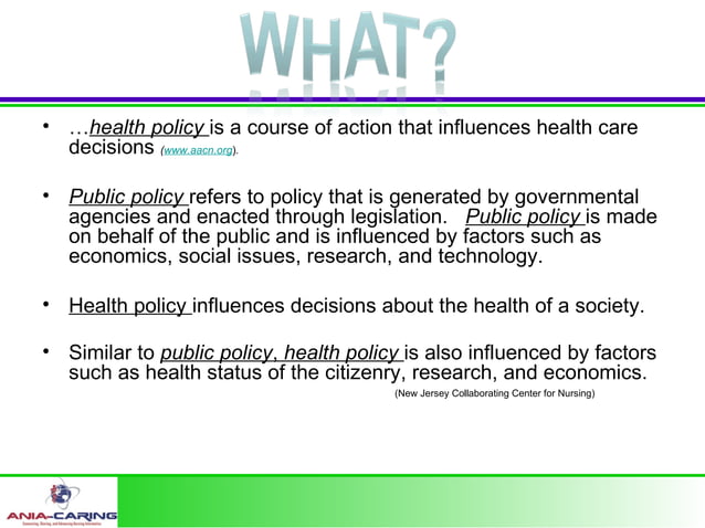 Nursing Informatics and Healthcare Policy | PPT | Health Insurance ...