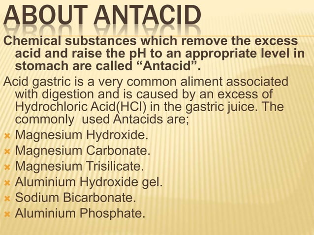 Antacids | PPT