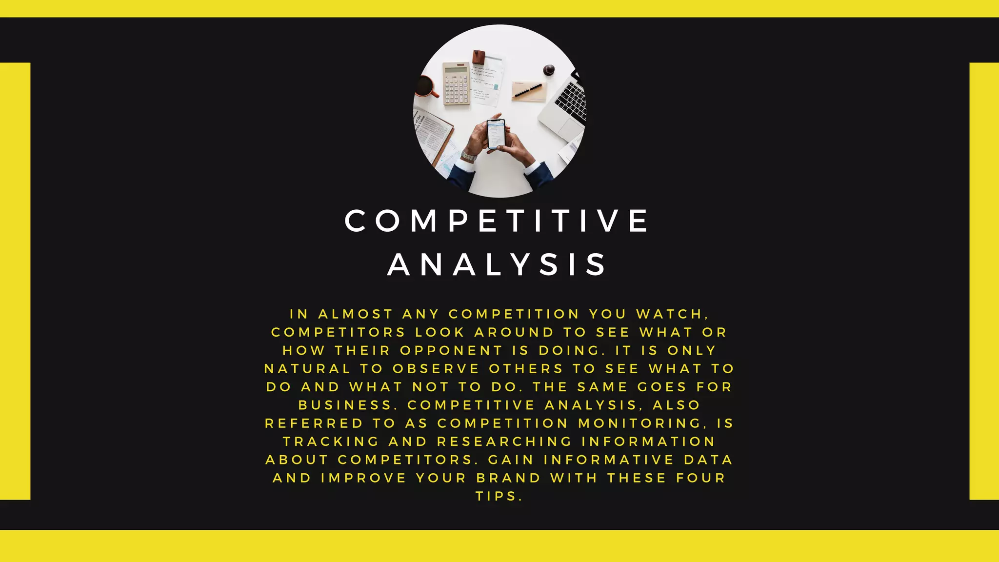 Tips for Monitoring Competition and Improving Business | PPT