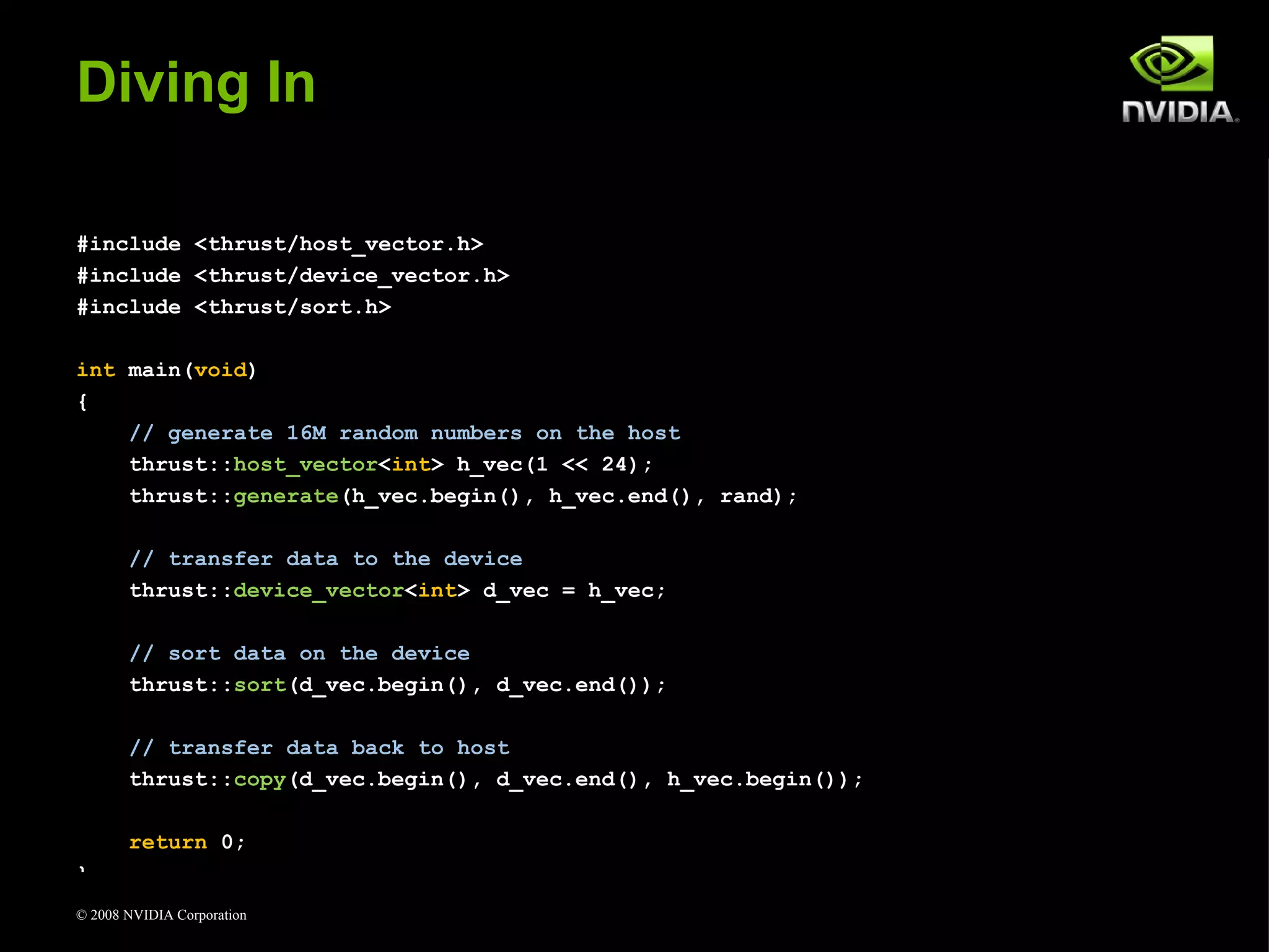 An introduction to thrust CUDA | PDF