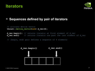 An introduction to thrust CUDA | PDF