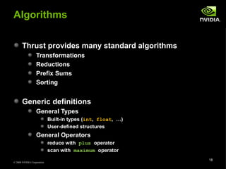 An introduction to thrust CUDA | PPT