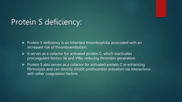 Protein C deficiency in Neonate - rare presentation | PPTX | Pregnancy ...