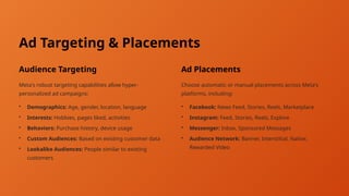 Meta Ads Ecosystem: An All-in-One Guide. | PPTX