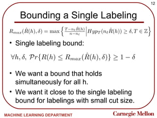 An Analysis of Graph Cut Size for Transductive Learning | PPT
