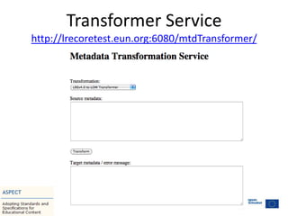 Overview of the ASPECT Project | PPTX