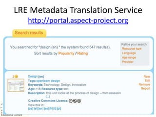 Overview of the ASPECT Project | PPTX