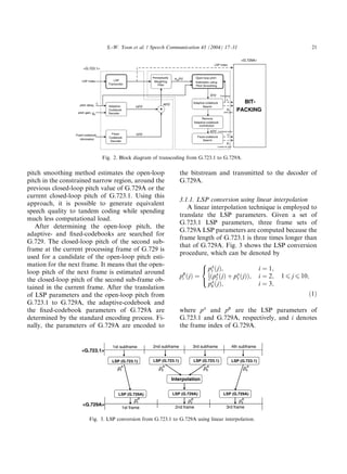 An eﬃcient transcoding algorithm for G.723.1 and G.729A ... | PDF
