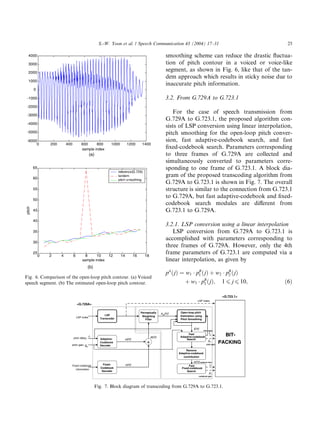 An eﬃcient transcoding algorithm for G.723.1 and G.729A ... | PDF