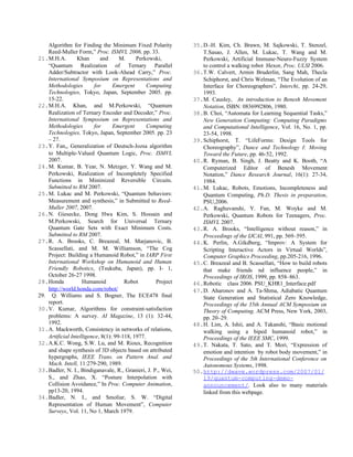 AN EMOTIONAL MIMICKING HUMANOID BIPED ROBOT AND ITS QUANTUM ... | PDF