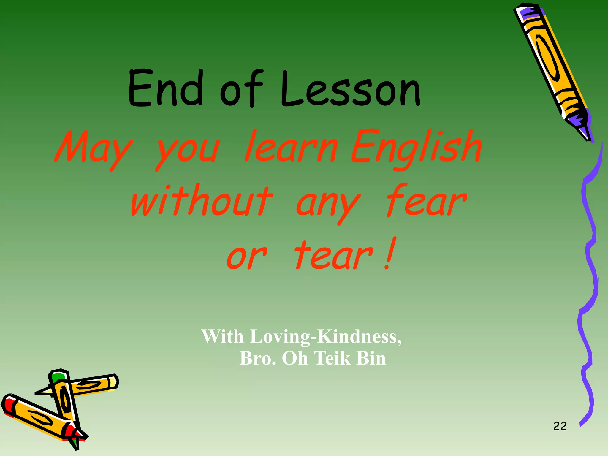 An english-lesson-fun-for-everyone | PPT