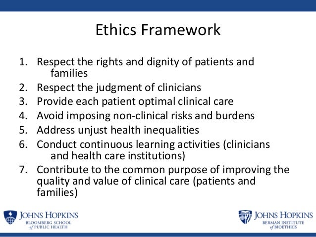 An Ethics Framework for the Learning Health Care System