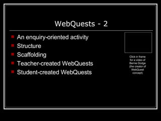 An Evaluation of WebQuests as Constructivist Tools for Learning and ...