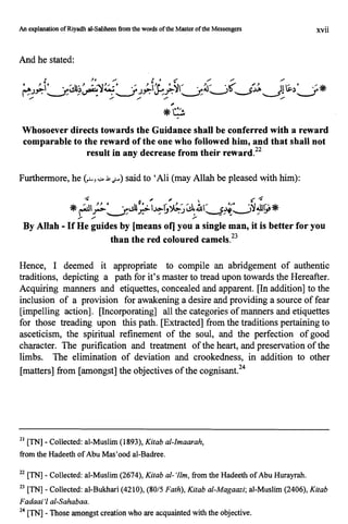 An Explanation Of Riyadh Al-Saliheen From The Words Of The Master Of ...