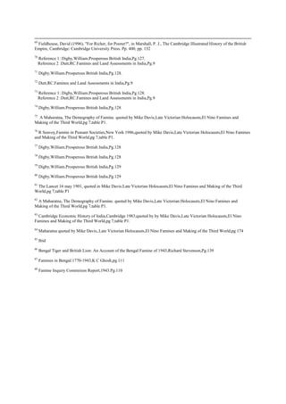 Famines in India | PDF