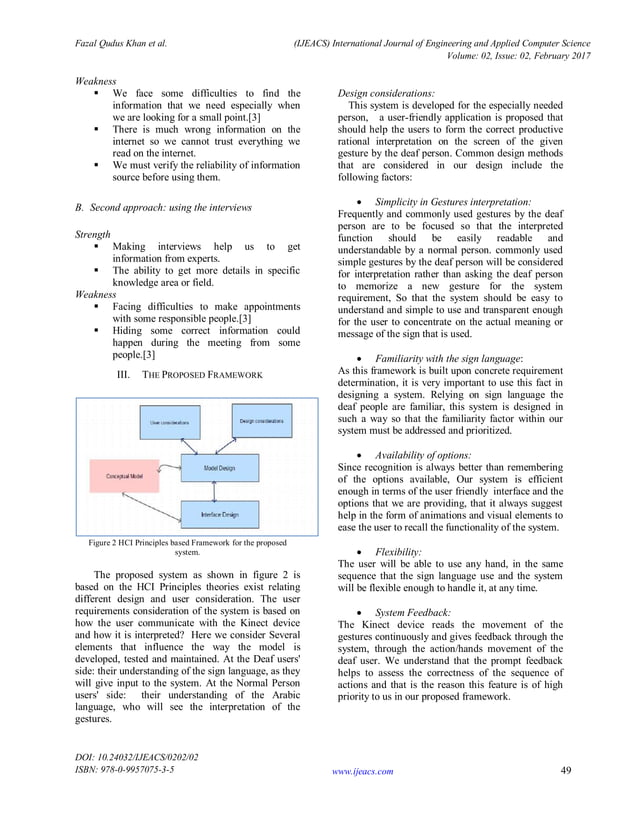 An HCI Principles based Framework to Support Deaf Community | PDF ...