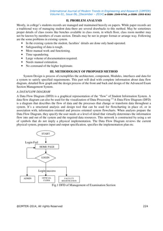 An Implementation Approach for Advanced Management of Examination ...