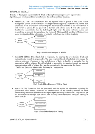 An Implementation Approach for Advanced Management of Examination ...