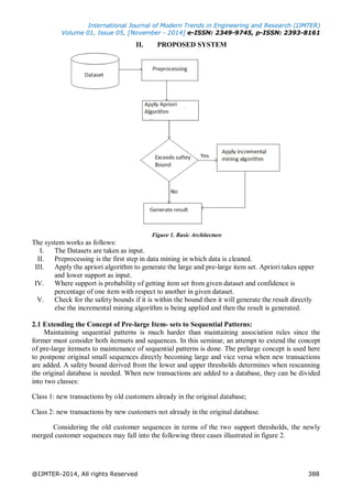 An incremental mining algorithm for maintaining sequential patterns using pre-large sequences | PDF