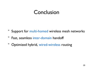 An Inter-domain Routing Protocol for Multi-homed Wireless Mesh Networks ...