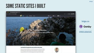 An intro to Eleventy - MancJS | PPT