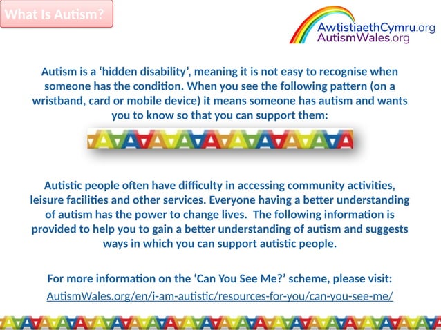 An Introduction To Autism presentation introducting the subject | PPT