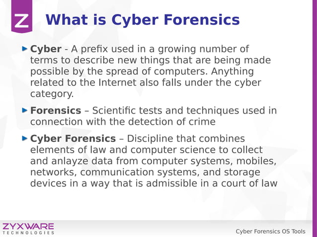 An introduction to cyber forensics and open source tools in cyber ...
