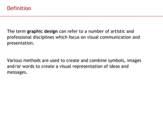 An Introduction To Graphic Design | PPT