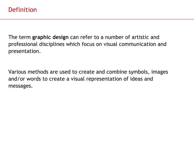 An Introduction To Graphic Design | PPT | Graphics Software | Computer ...