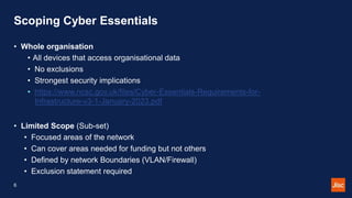 An introduction to Cyber Essentials | PPTX