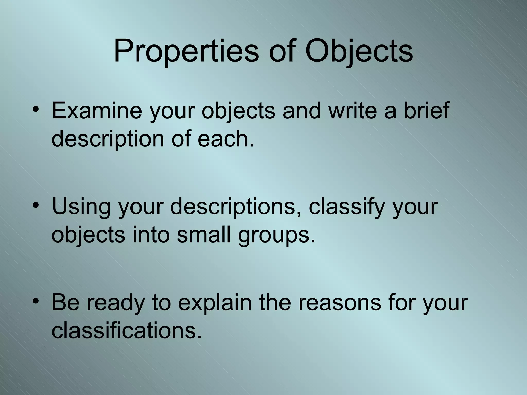 An Introduction To Matter | PPT | Chemistry | Science