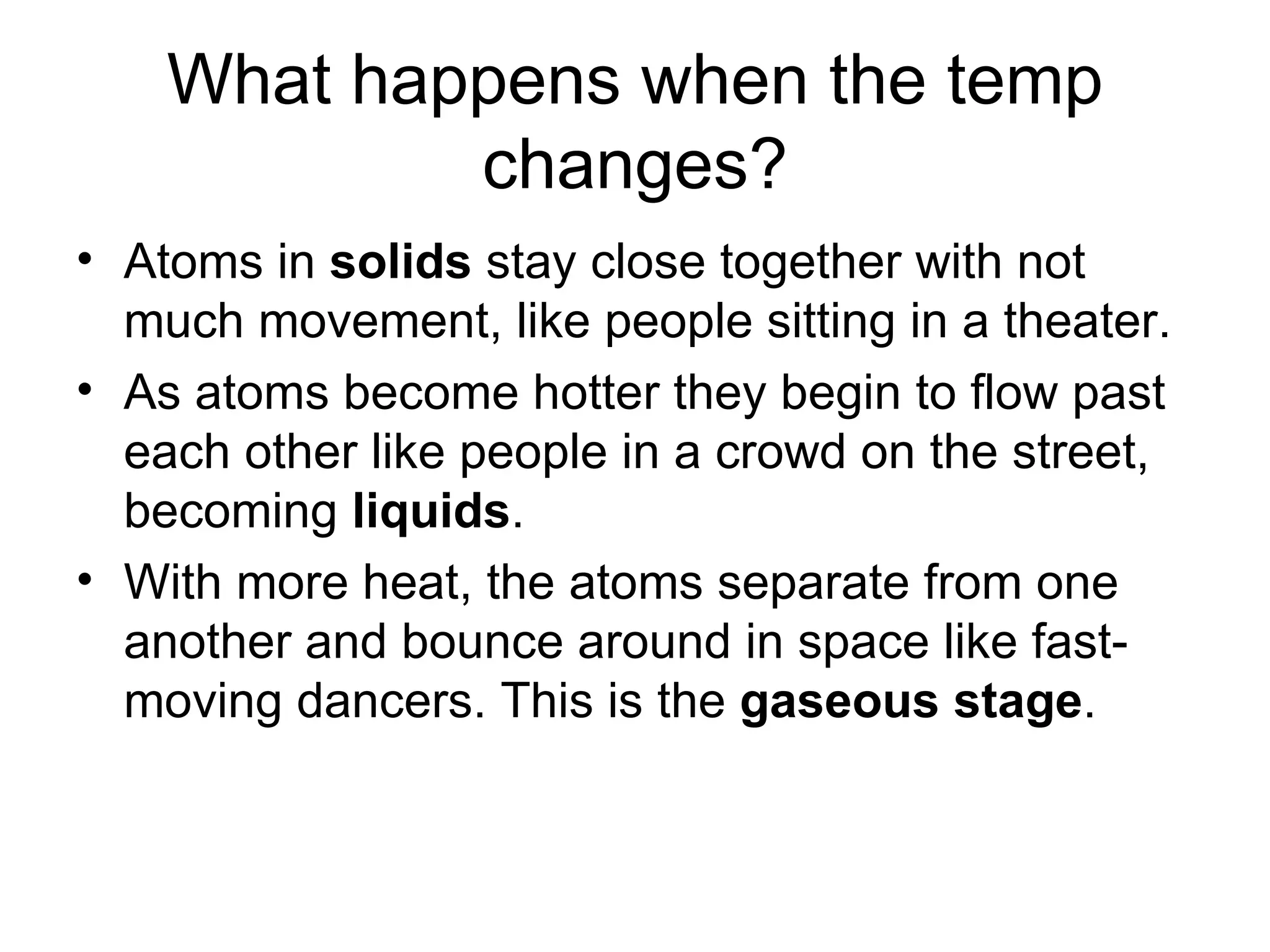 An Introduction To Matter | PPT