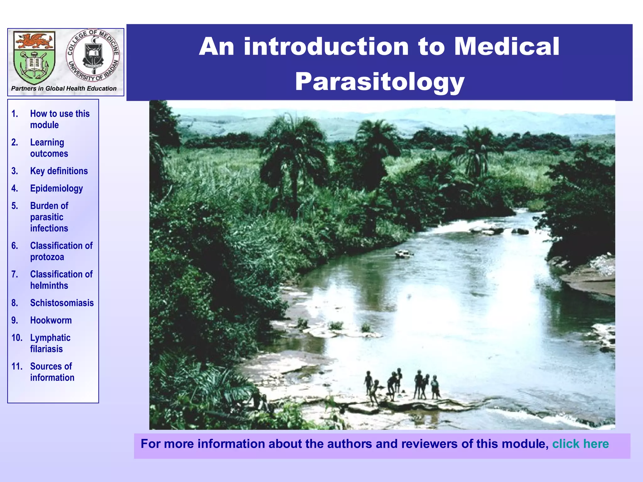 An introduction to Medical Parasitology | PPT
