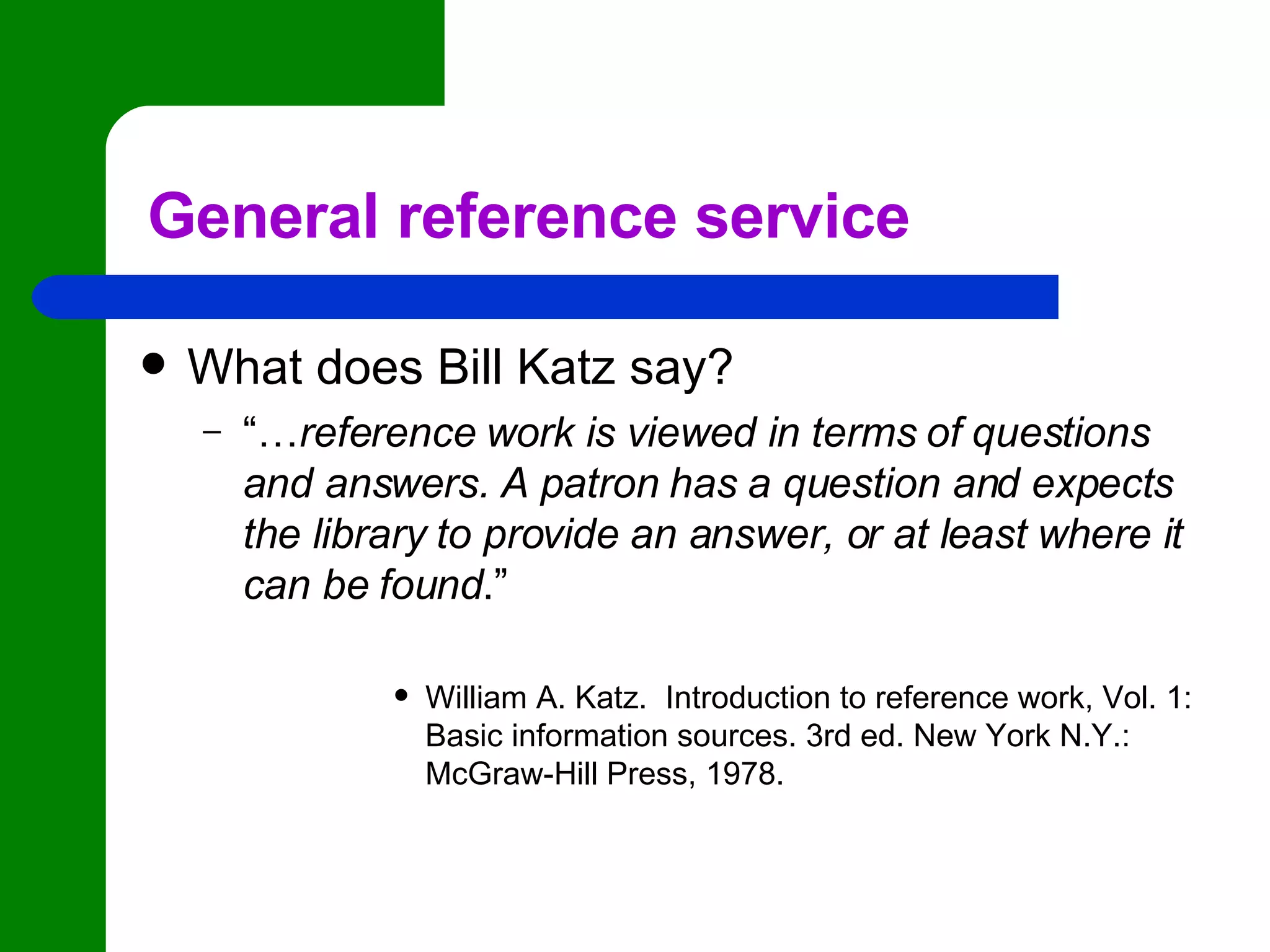 An introduction to medical reference | PPT