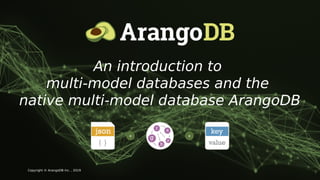 An introduction to multi-model databases | PPT