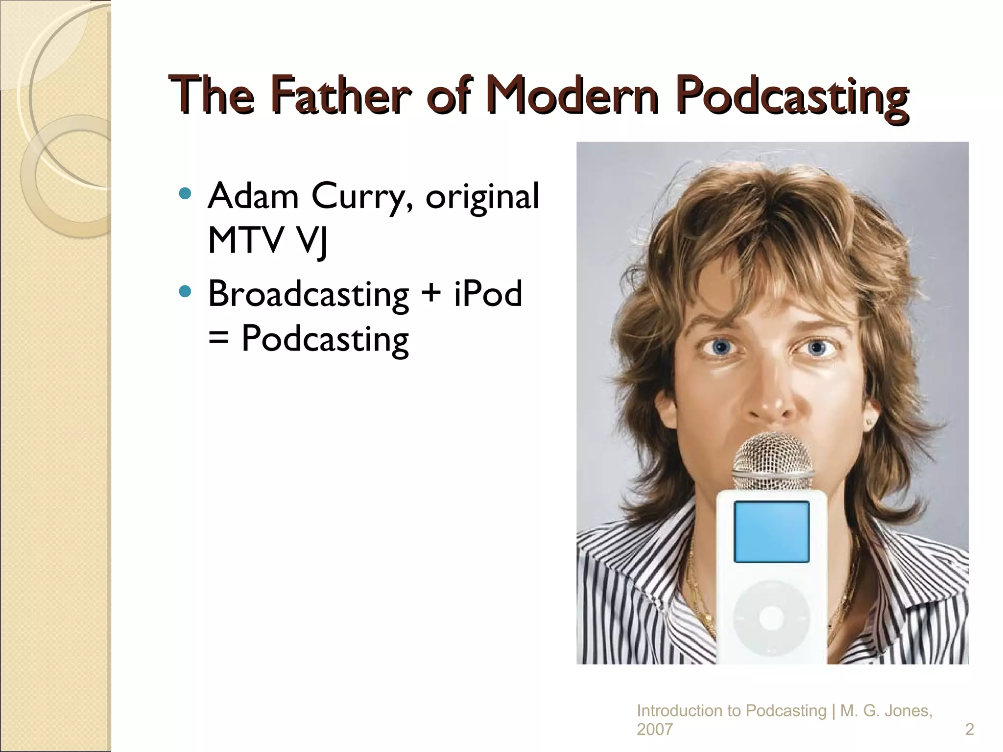 An introduction to Podcasting | PPT
