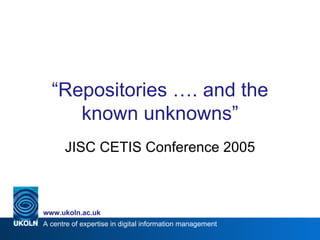 An introduction to repository reference models | PPT