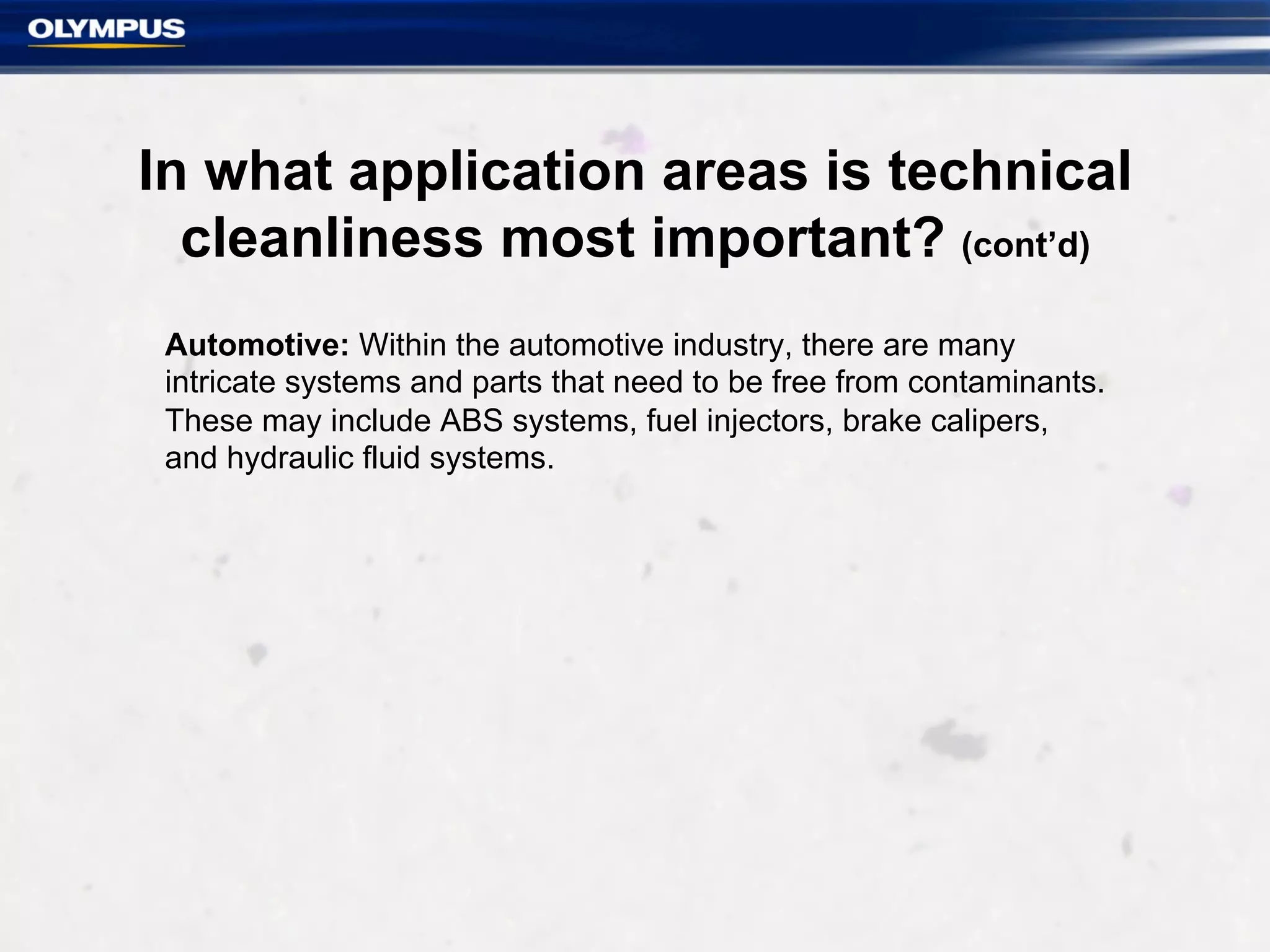 An Introduction to Technical Cleanliness Inspection | PDF