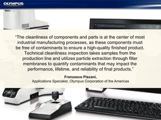 An Introduction to Technical Cleanliness Inspection | PDF
