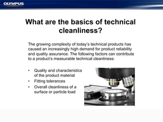 An Introduction to Technical Cleanliness Inspection | PDF