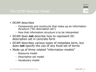 An Introduction to the DCMI Abstract Model | PPT
