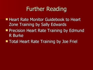 An Introduction To Training With A Heart Rate Monitor - Andrew McCarthy ...