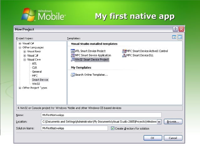 An introduction to Windows Mobile development | PPT