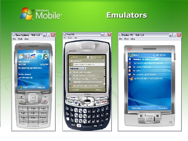 An introduction to Windows Mobile development | PPT
