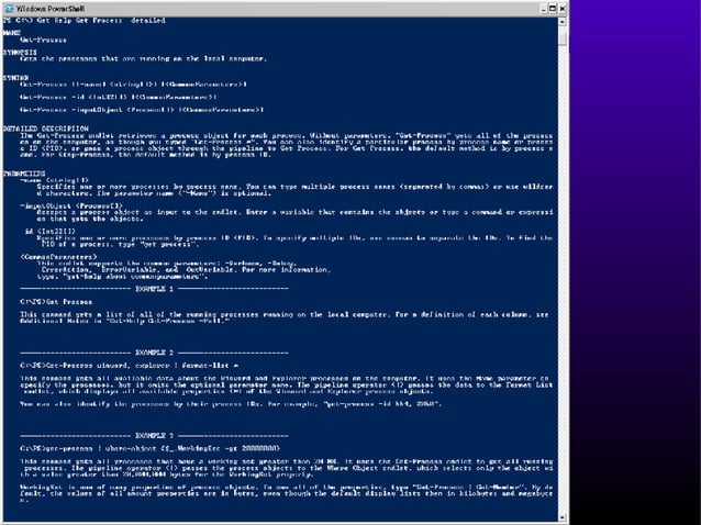 An Introduction to Windows PowerShell | ODP