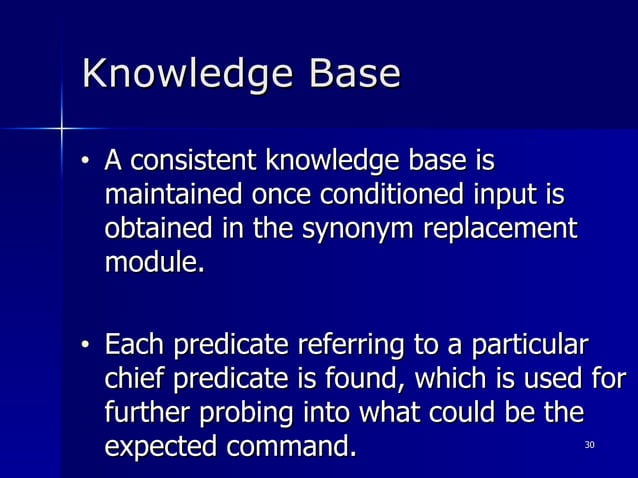 An Intuitive Natural Language Understanding System | PPT | Programming Languages | Computing
