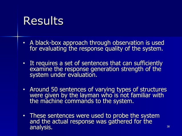 An Intuitive Natural Language Understanding System | PPT | Programming Languages | Computing