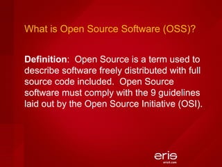 An Open Source Case Study | PPT