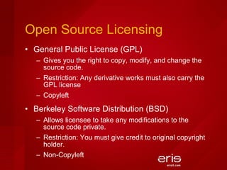An Open Source Case Study | PPT